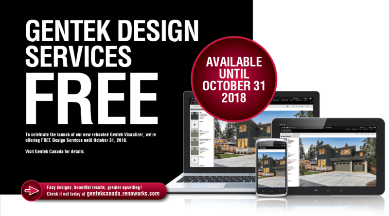 RENOWORKS DELIVERS NEW GENTEK VISUALIZER; GENTEK OFFERS FREE DESIGN ...