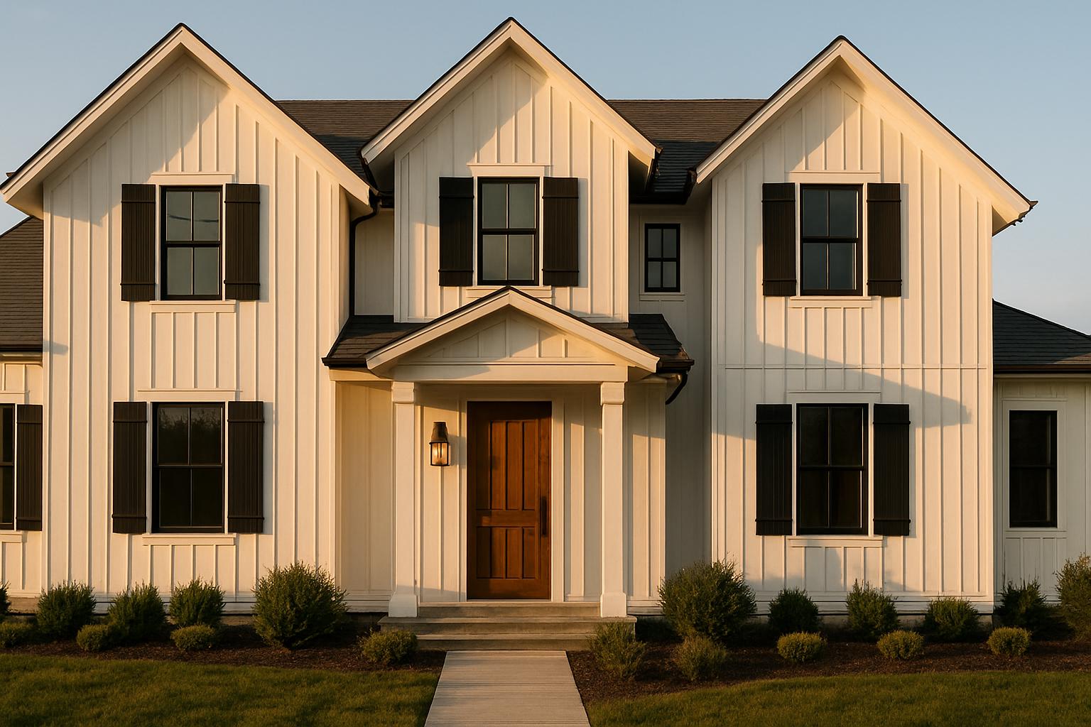 Top 7 Colors for Contemporary Farmhouse Exteriors